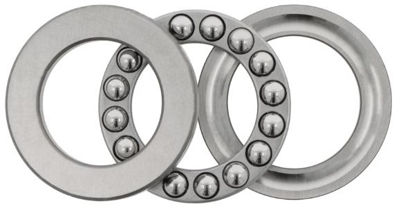 Axial deep groove ball bearing B3 ZEN 3X8X3,5mm
